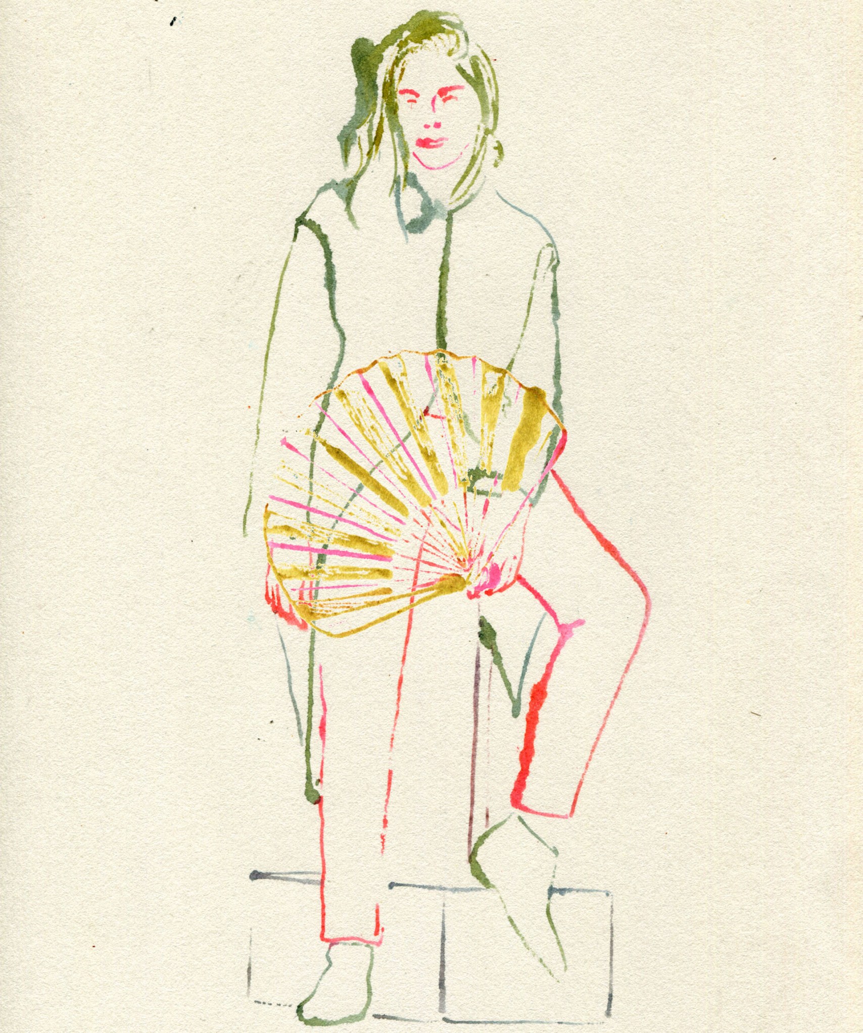 New Blotted Line Drawings – ARINDA CRĂCIUN ILLUSTRATION