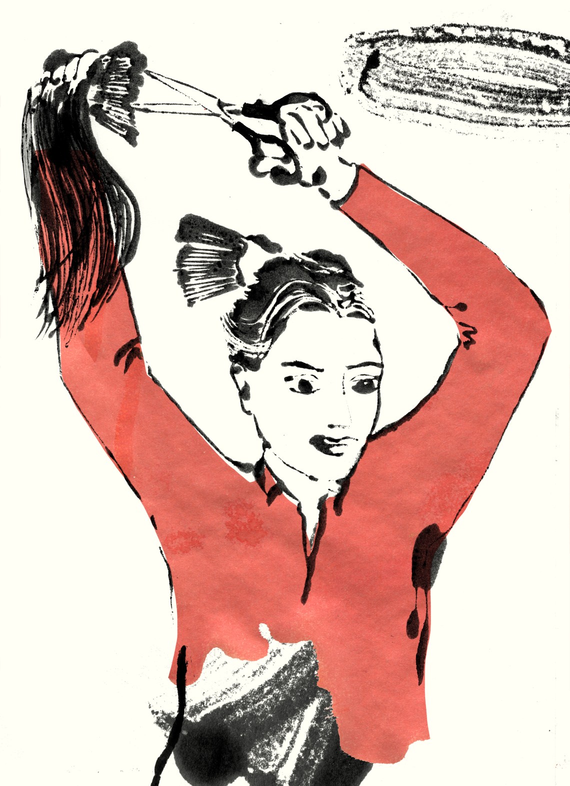 The Courageous Women of Iran – ARINDA CRĂCIUN ILLUSTRATION